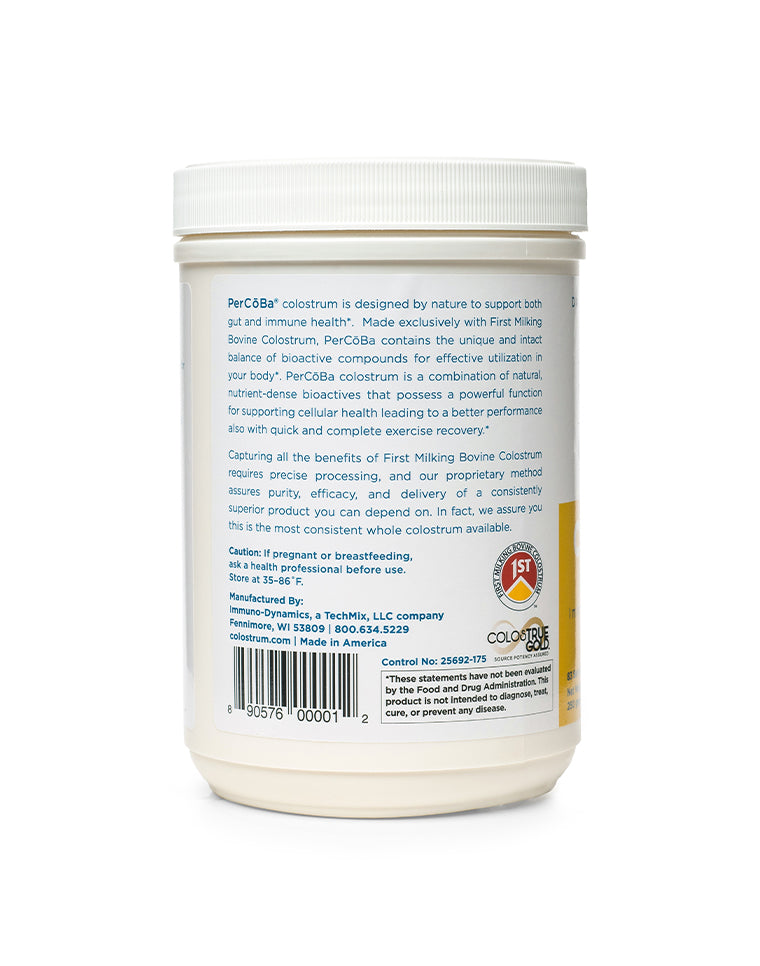 PerCōBa® Colostrum | Mother Nature’s Best for Your Health