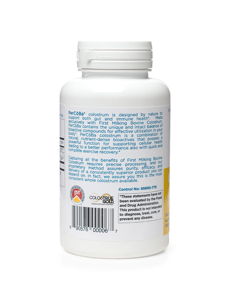 PerCōBa® Colostrum | Mother Nature’s Best for Your Health