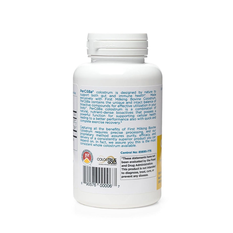 PerCōBa® Colostrum | Mother Nature’s Best for Your Health